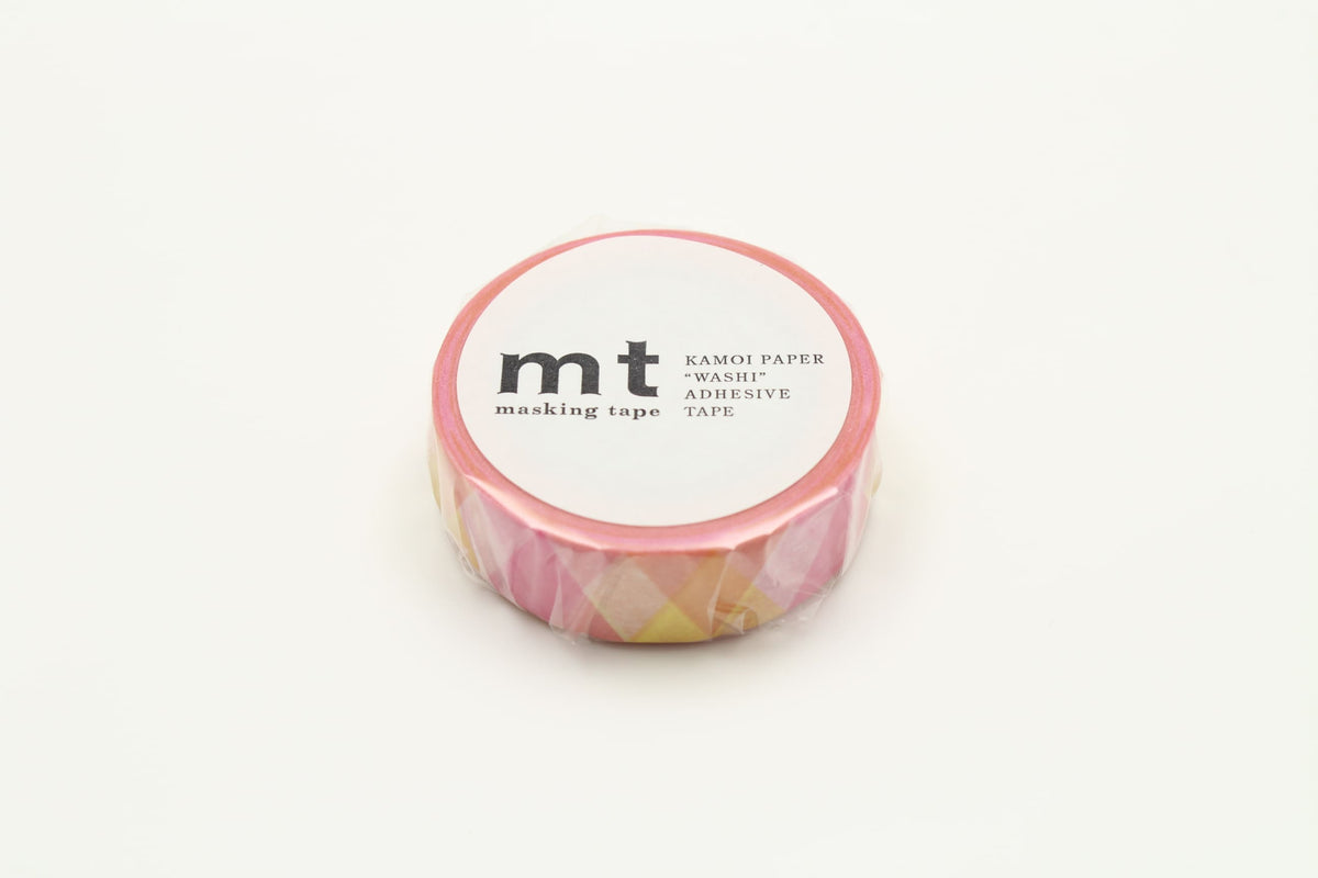 Triangle and Diamond Pink - 15mm Washi Tape - mt Masking Tape