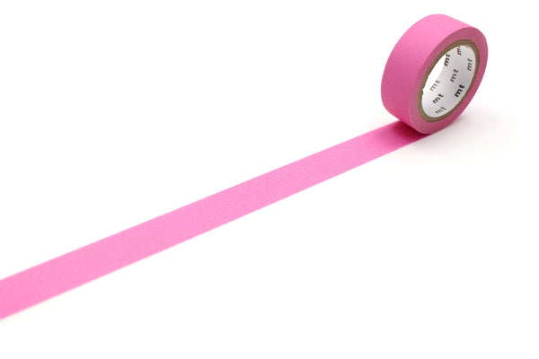 Matte Pink - 15mm Washi Tape - mt Masking Tape