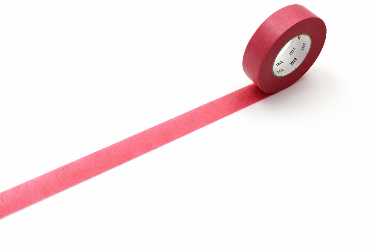 Red - 15mm Colour Saturated Washi Tape - mt Masking Tape