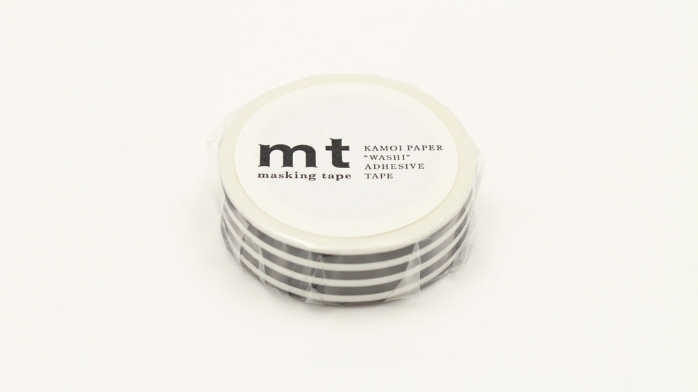 Border Black - 15mm Washi Tape - mt Masking Tape