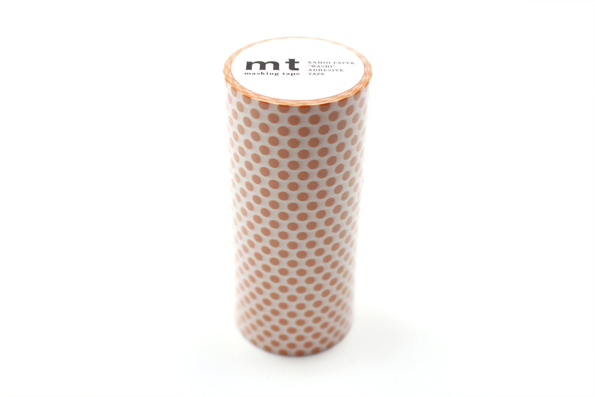 Dot Mandarin - 100mm Washi Tape - mt Masking Tape